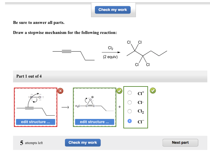 Solved Draw a stepwise mechanism for the following reaction: | Chegg.com