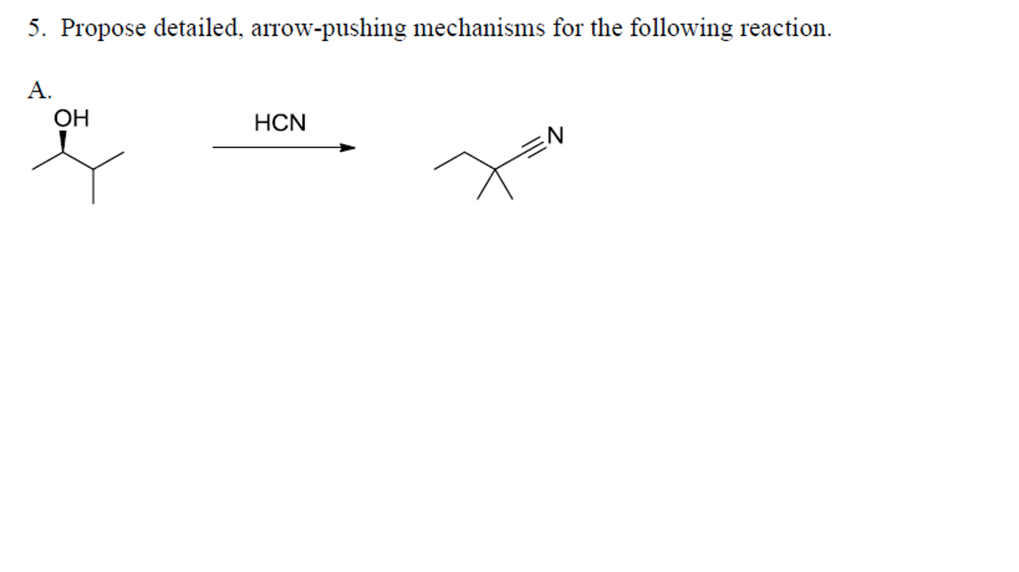 Solved Propose detailed, arrow-pushing mechanisms for the | Chegg.com Solved Propose detailed, arrow-pushing mechanisms for the | Chegg.com
