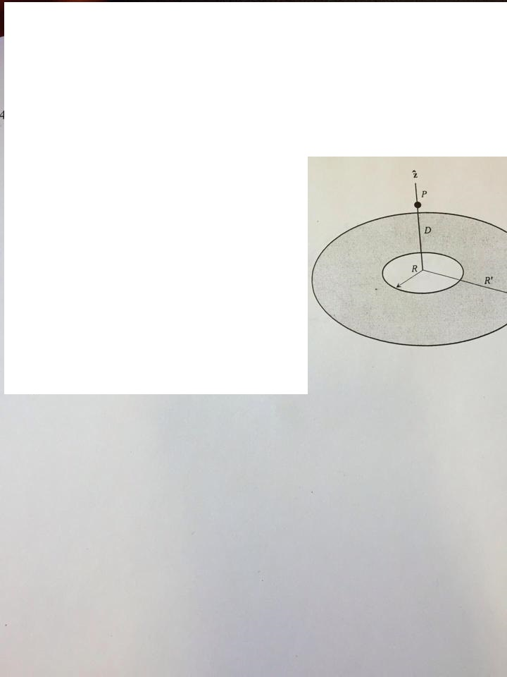 Solved The figure above shows a hollow disc of inner radius | Chegg.com