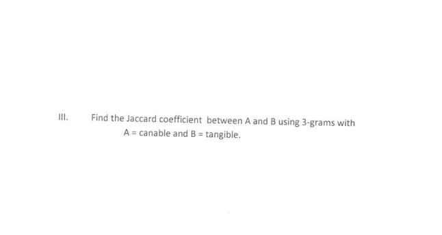 Solved I Find the Jaccard coefficient between A and B using | Chegg.com