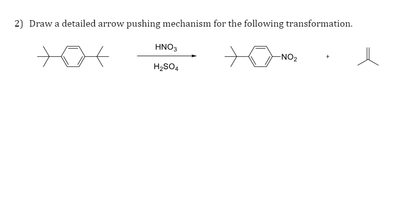 Solved Draw a detailed arrow pushing mechanism ofr the | Chegg.com