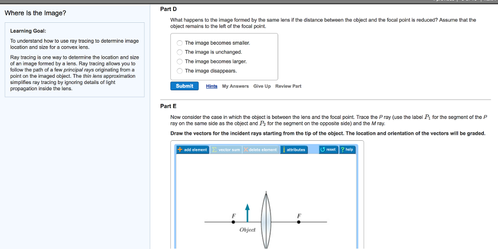 Solved Where is the Image? Learning Goal: To understand how | Chegg.com