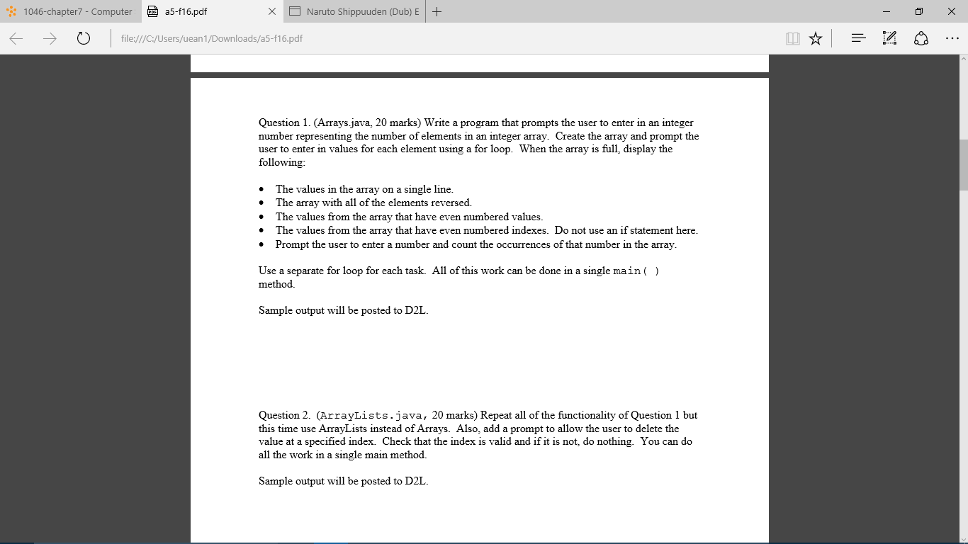 Solved Write A Program That Prompts The User To Enter In An 7613