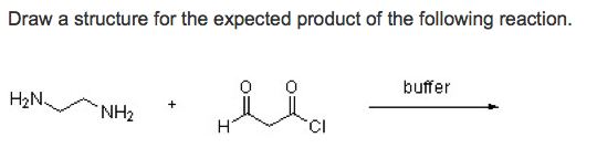 Solved Draw A Structure For The Expected Product Of The