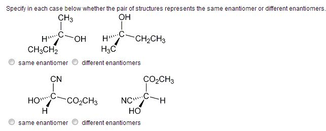 Solved Specify in each case below whether the pair of | Chegg.com