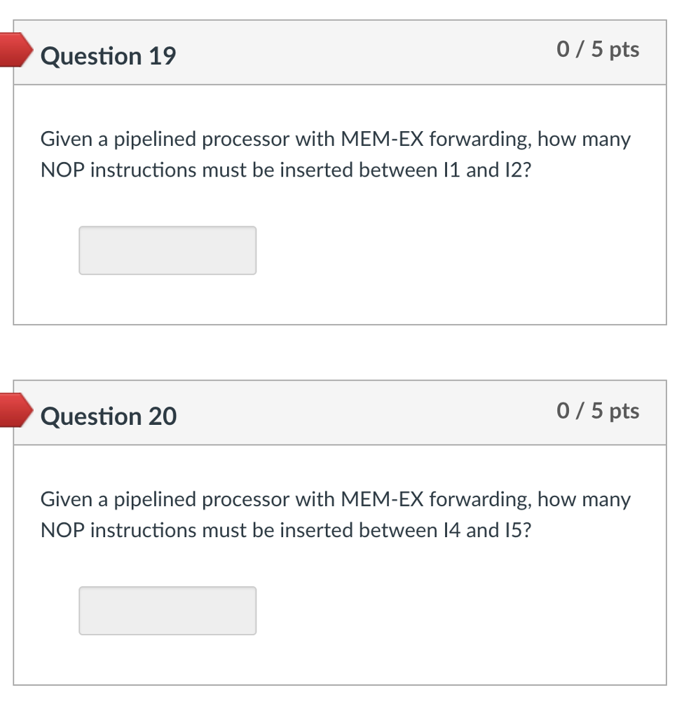Solved The following questions refer to this code snippet: # | Chegg.com