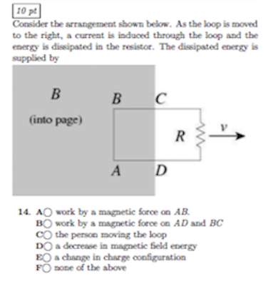 Solved 10 pt Consider the arrangement shown below. As the | Chegg.com