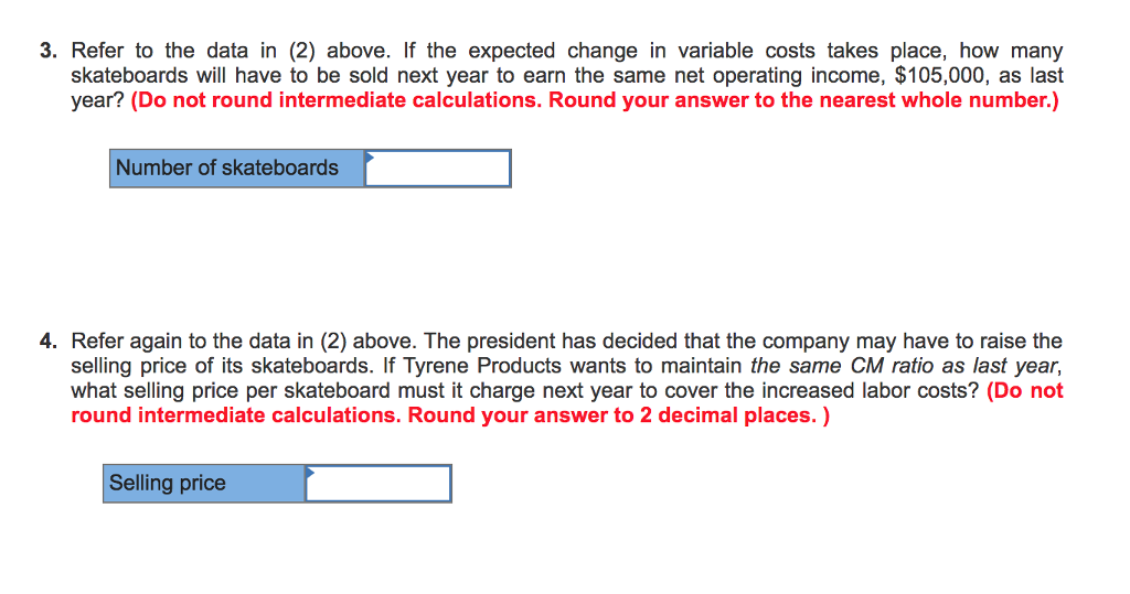 Solved Problem 8-5 Various CVP Questions: Break-Even Point; | Chegg.com