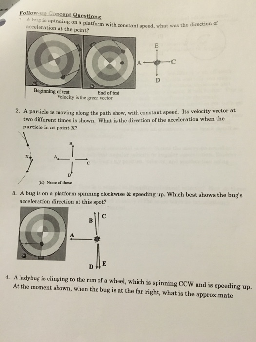 Solved eUora Circular Motion: Opan Ladybug Recolution e | Chegg.com