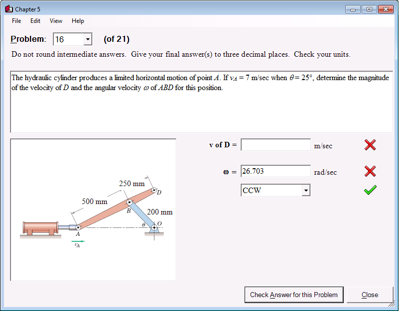 Solved th Chapter 5 File Edit View Help (of 21) Problem: 16 | Chegg.com