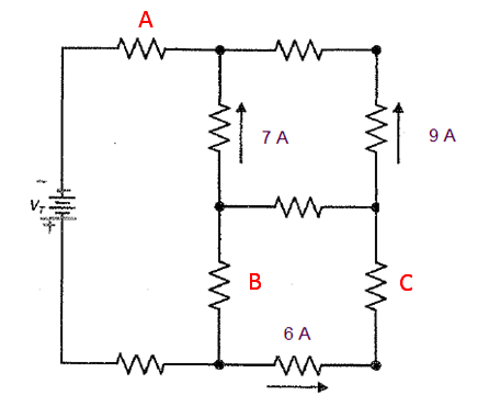 Solved Use Kirchhoff's Junction Rule to find the currents | Chegg.com