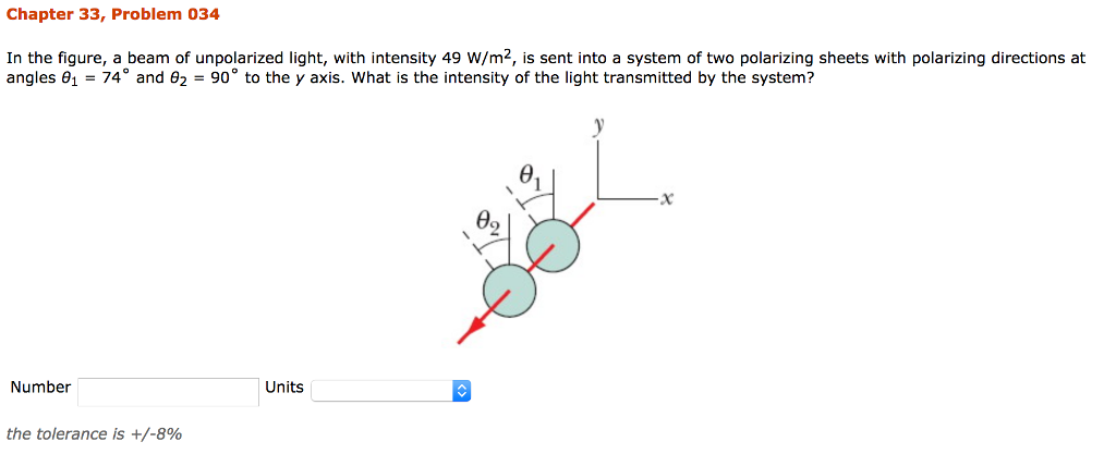 Solved Chapter 33, Problem 034 In the figure, a beam of | Chegg.com