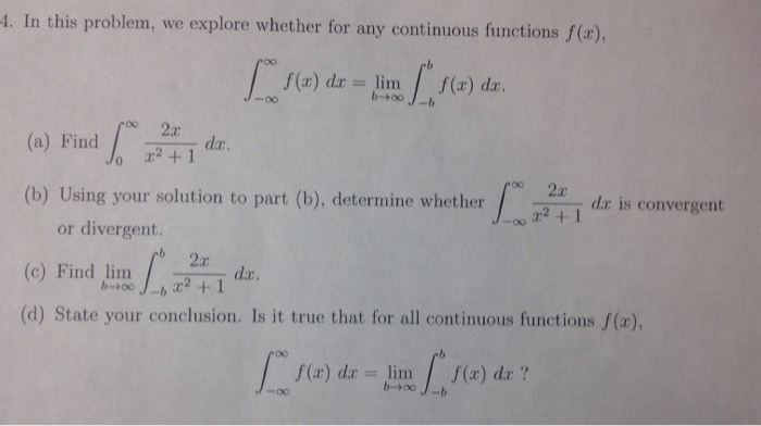 Solved In this problem, we explore whether for any | Chegg.com Solved In this problem, we explore whether for any | Chegg.com