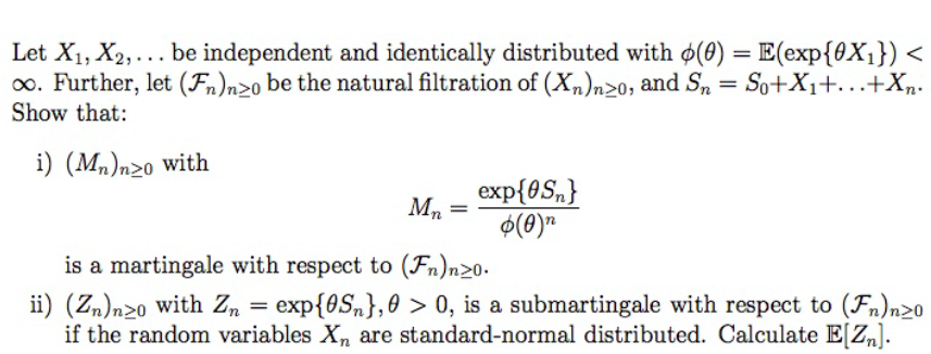 Solved Let X1, X, . . . be independent and identically | Chegg.com