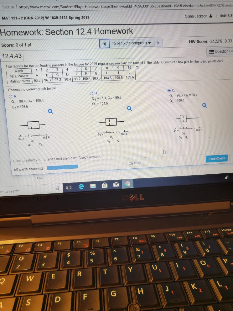 Solved construct a box plot for the rating points data. | Chegg.com