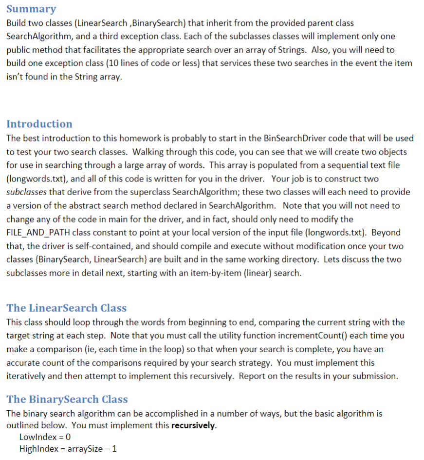 Solved Please help me code the following in: JAVA! Please | Chegg.com