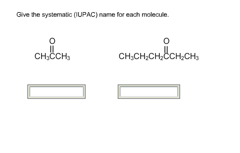Solved Give the systematic (IUPAC) name for each molecule. | Chegg.com