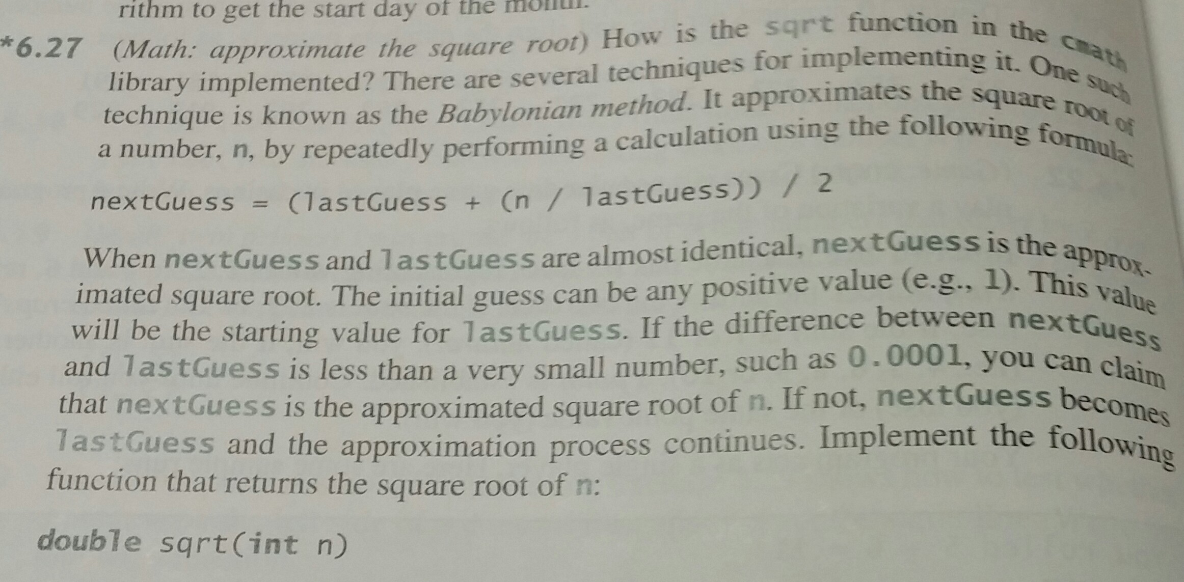 Solved Math Approximate The Square Root How Is The Sqrt