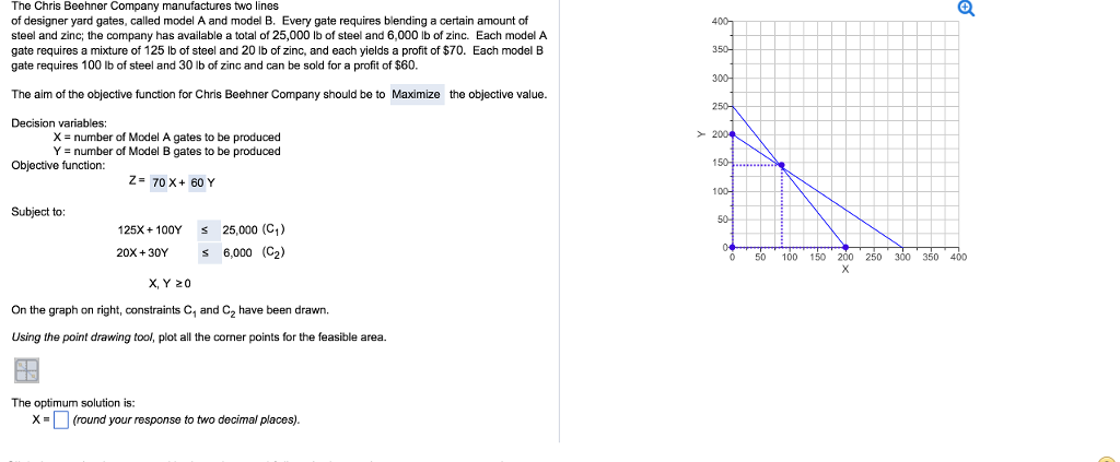 Solved The Chris Beehner Company manufactures two lines of | Chegg.com
