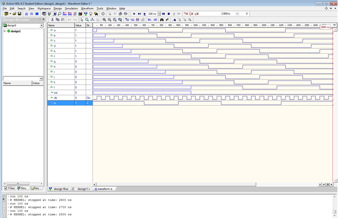 VERILOG Design and create a simulation waveform for a | Chegg.com
