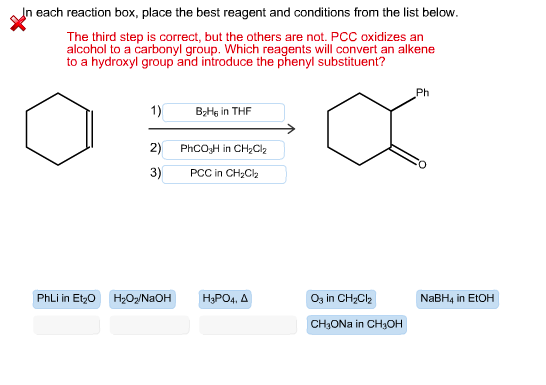 Phco3h Reaction