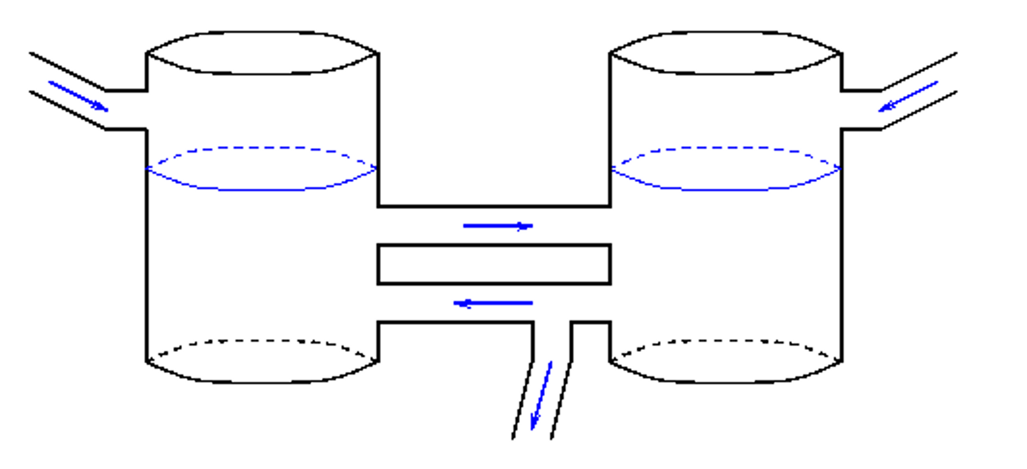 Solved Consider two interconnected tanks as shown in the | Chegg.com
