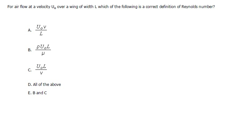 Solved For flow in a pipe, the Reynolds number is defined as | Chegg.com