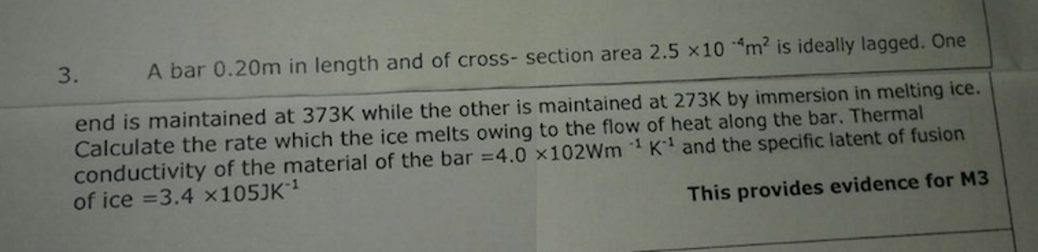 Solved A bar 0.20m in length and of cross- section area 2.5 | Chegg.com