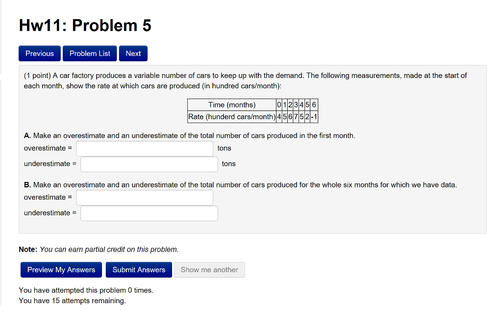 Solved Hw11: Problem 5 Previous Problem List Next (1 point) | Chegg.com