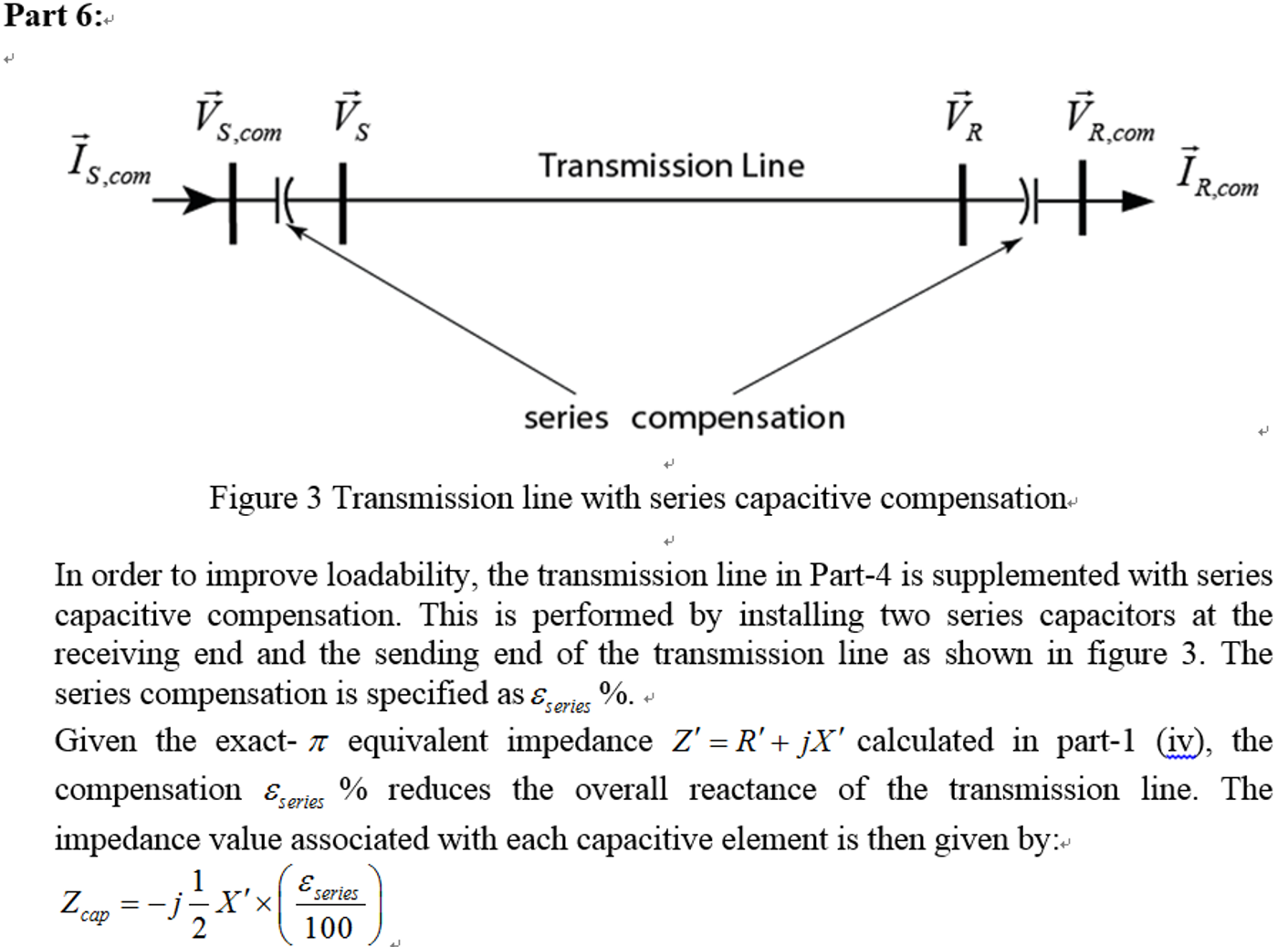 Solved Part 6:, S,com R.com Transmission Line S.com R.com | Chegg.com