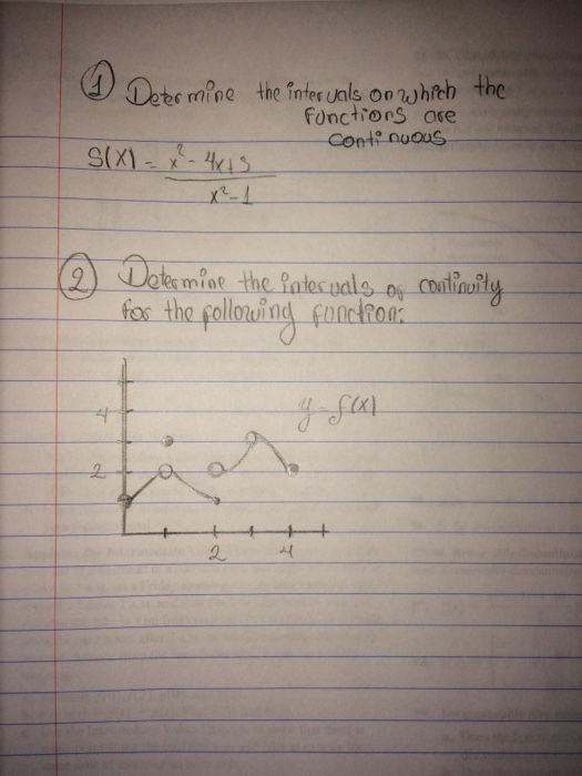 Solved Determine the intervals on which the functions are | Chegg.com