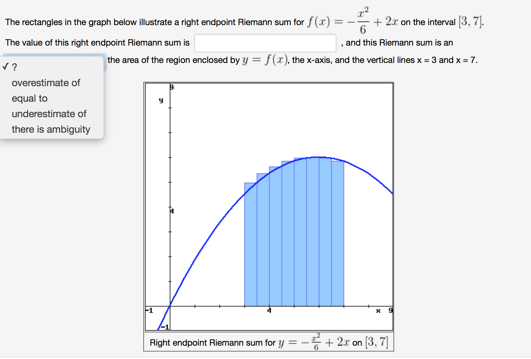 Solved 1 Pt The Rectangles In The Graph Below Illustrate A