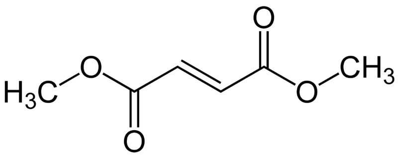 Solved What functional groups are in dimethyl fumarate | Chegg.com