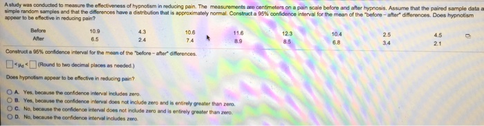 Solved A study was conducted to measure the effectiveness of | Chegg.com