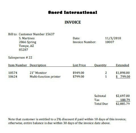 Solved: 1a. Has This Particular Invoice Already Been Recor... | Chegg.com