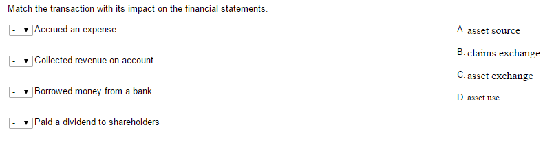Solved Debit entries will Note that more than one answer may | Chegg.com