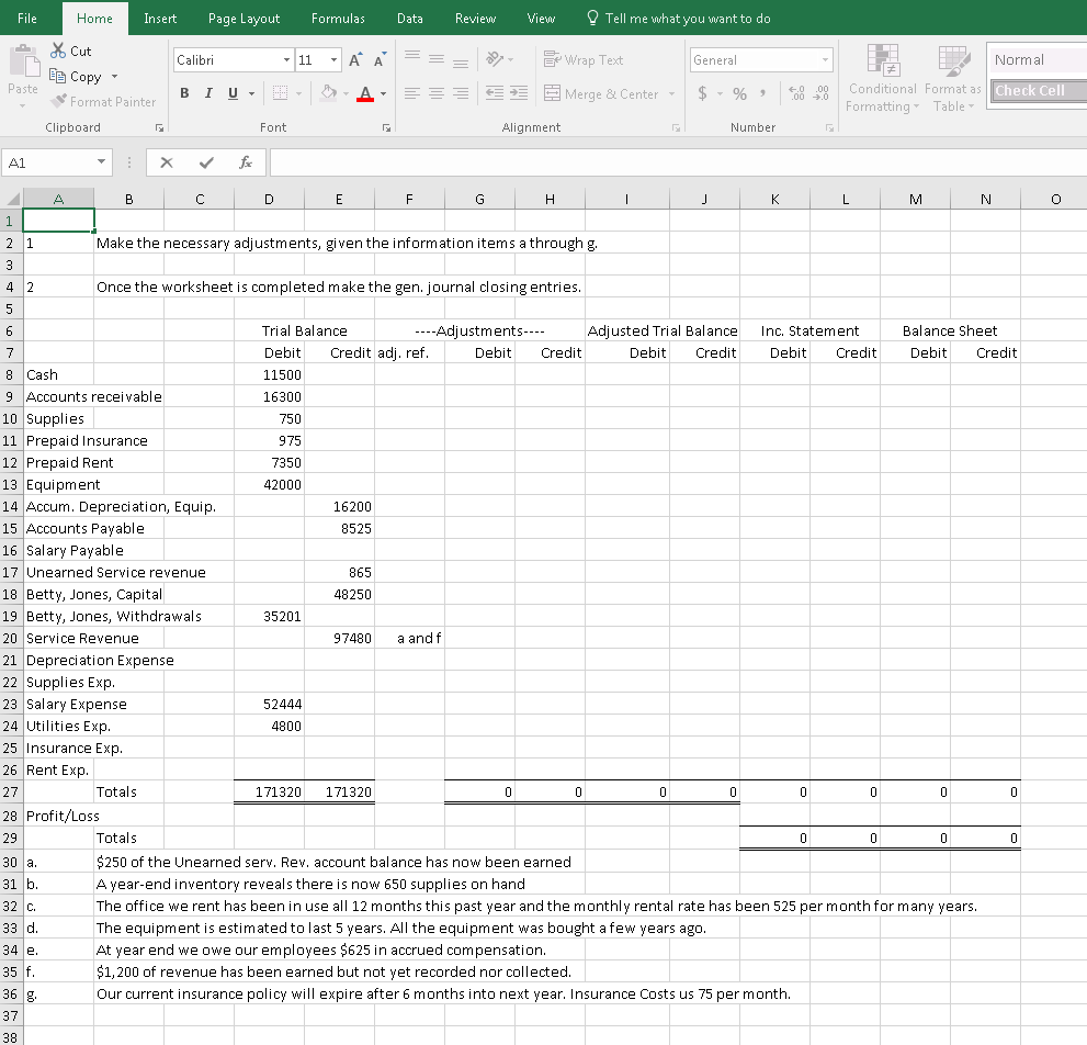 Solved Home Insert Page Layout Formulas Data Review View | Chegg.com
