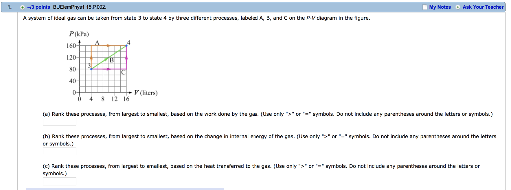 Solved My Notos Ask Your Teacher 1. -13 points BUElemPhys1 | Chegg.com