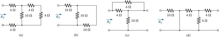 Solved Determine RT for the networks in Fig. 7.61. "Note I | Chegg.com