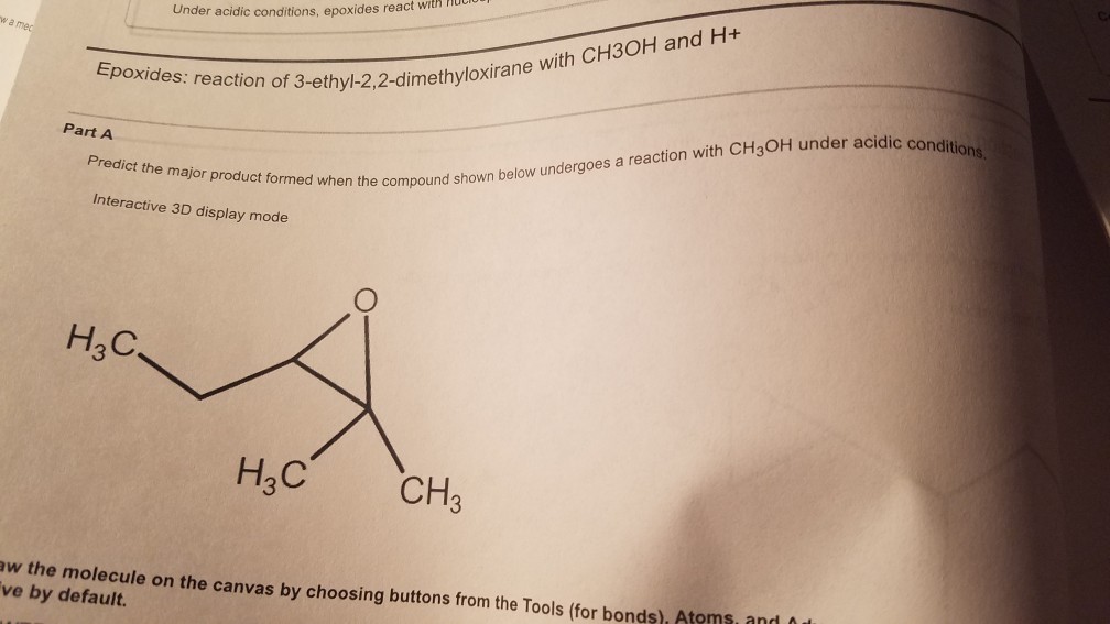 Solved der acidic conditions, epoxides react with hu | Chegg.com
