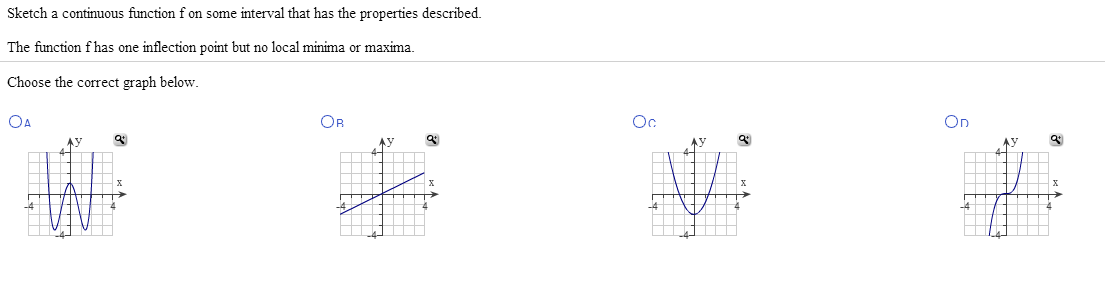 Solved Sketch a continuous function f on some interval that | Chegg.com