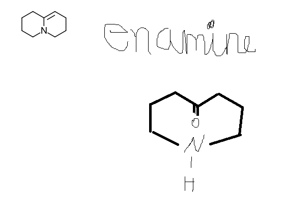 Solved Question: Identify the compound as Imine or enamine | Chegg.com