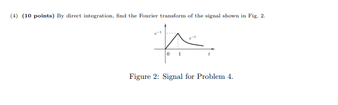 Solved (4) (10 points) By direct integration, find the | Chegg.com