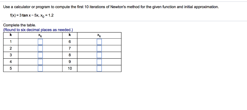 Solved Use a calculator or program to compute the first 10 | Chegg.com