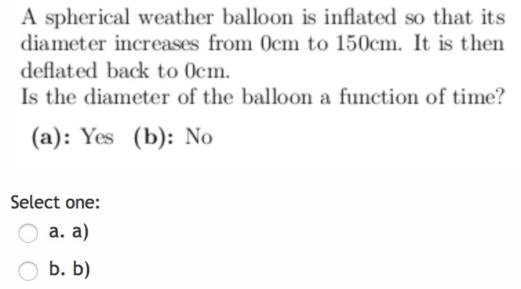 Solved A spherical weather balloon is inflated so that its | Chegg.com