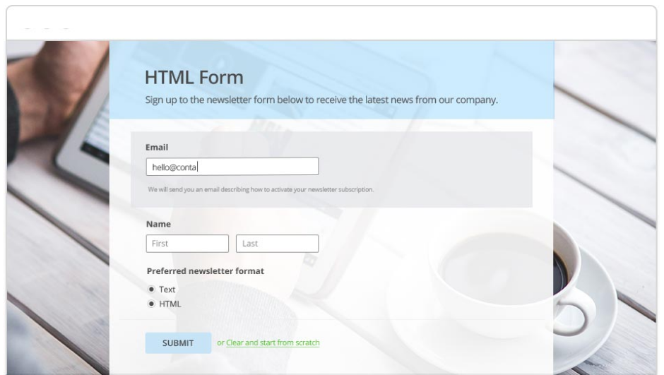 ***create A Html File That Outputs The Following: