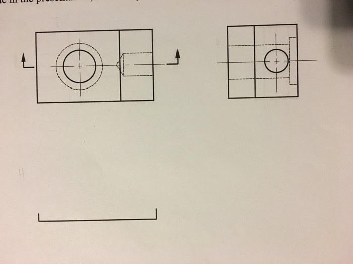 Solved Sectioning problem. Construct the missing sectioning | Chegg.com