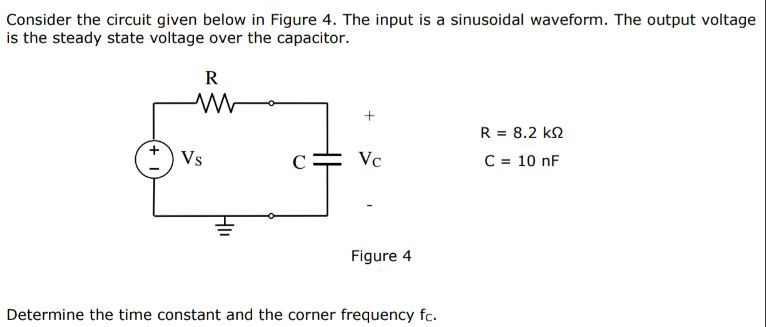 Solved Consider the circuit given below in Figure 4. The | Chegg.com