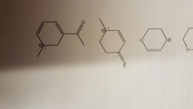 Solved write all possible resonance structures of the | Chegg.com