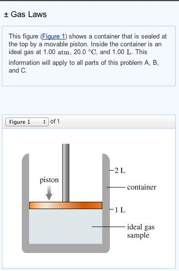 Solved This figure shows a container that is sealed at the | Chegg.com Solved This figure shows a container that is sealed at the | Chegg.com